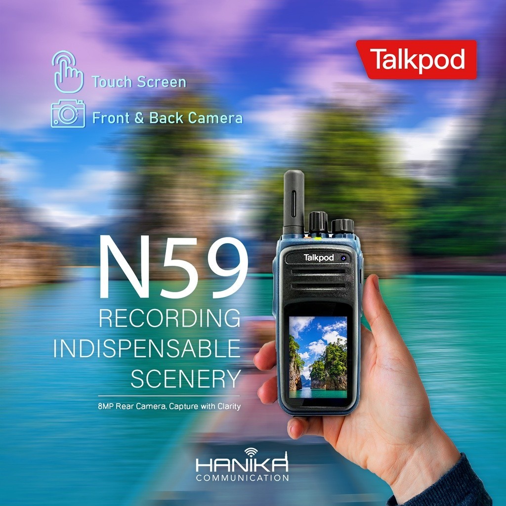Jual Talkpod N59 HT POC 4G Kamera Dpn Blkg 3200mAh Wifi Playstore GPS ...