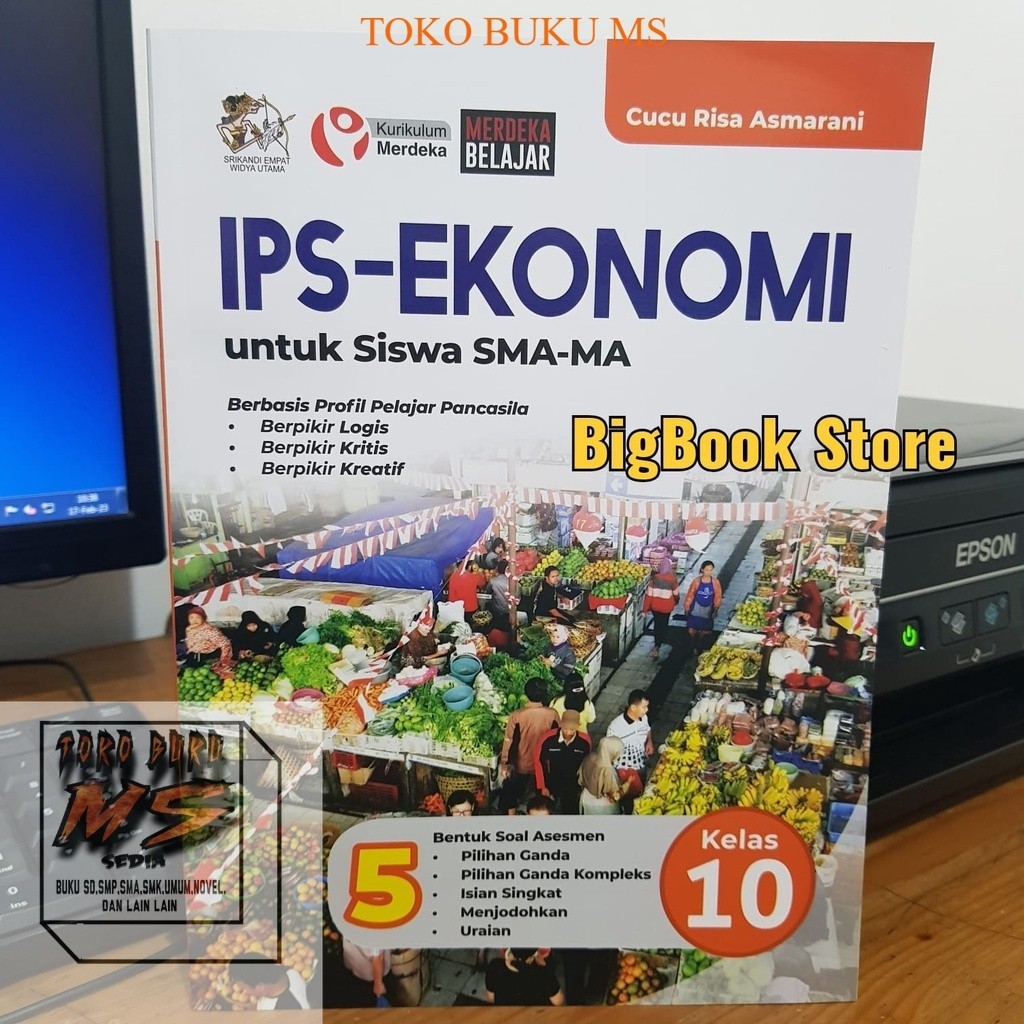 Jual BUKU IPS-EKONOMI UNTUK SMA/MA KELAS 10 (KUR.MERDEKA) YRAMA WIDYA | Shopee Indonesia