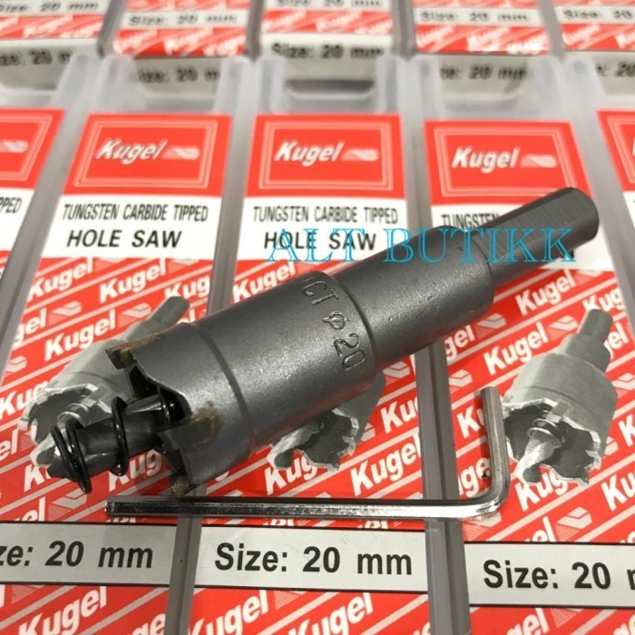 Jual mata bor stainless kugel KUGEL HOLE SAW TCT 20mm - MATA BOR ...