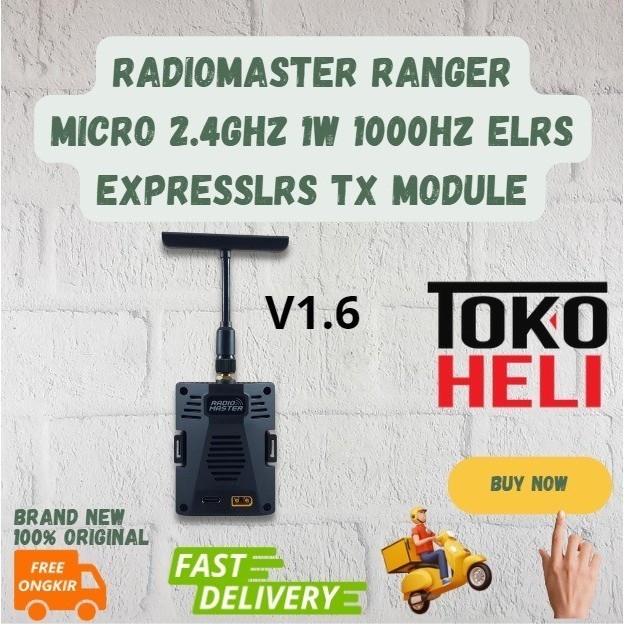 Jual RadioMaster Ranger Micro 2.4Ghz 1W 1000Hz ELRS ExpressLRS TX ...