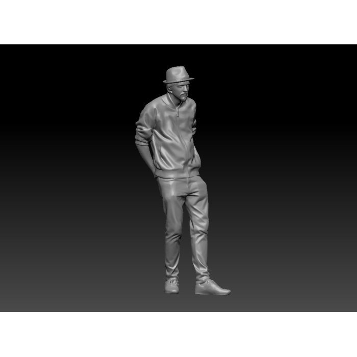 Jual Miniatur figure 1/64 guy-in-a-bomber-jacket Diorama diecast ...