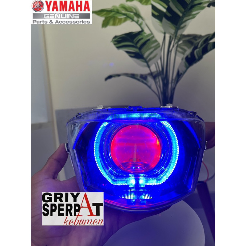 Jual LAMPU DEPAN MIO J BILED BILLED PROJECTOR BMW | Shopee Indonesia