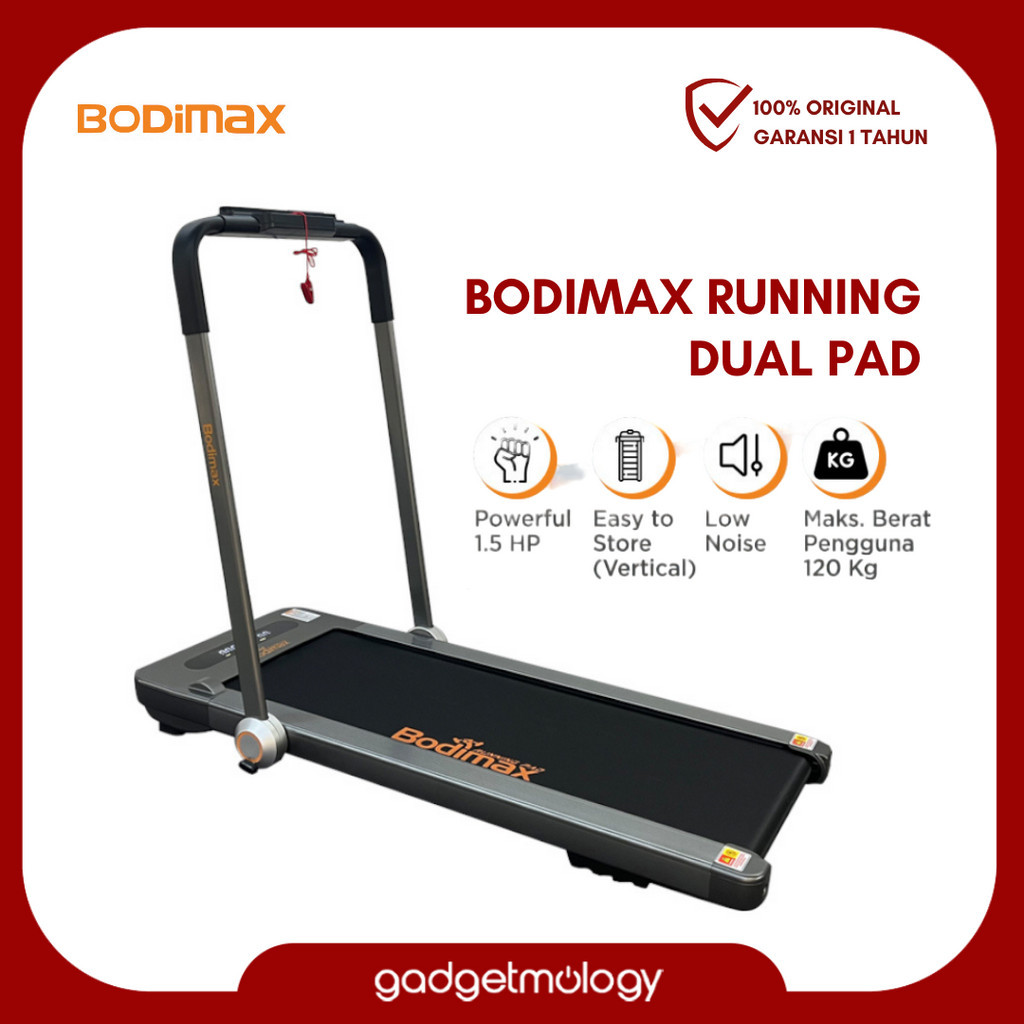 Jual BODIMAX DUAL PAD - New Running Dual Pad 2in1 Walking Treadmill ...