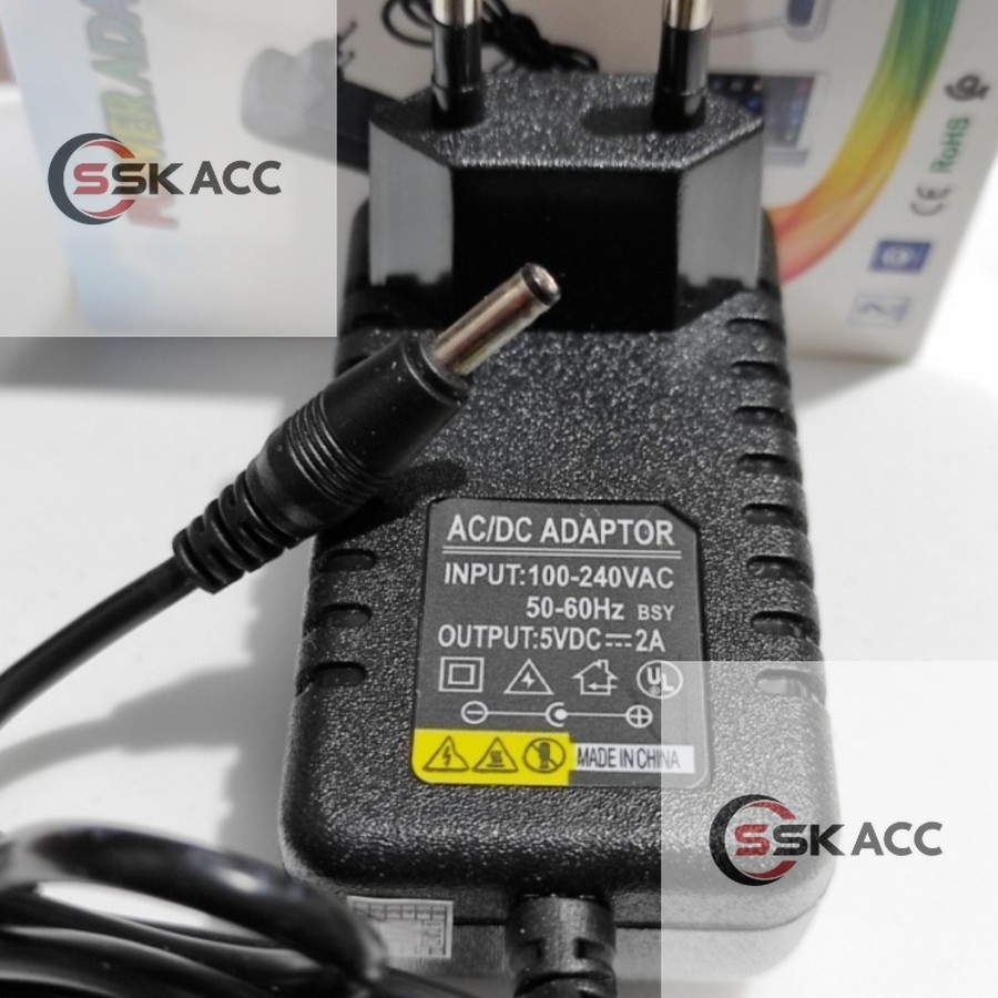 Jual Adaptor CCTV 5V-2A / IP Camera Power Adapter 5 Volt 2 A Jack DC 3 ...