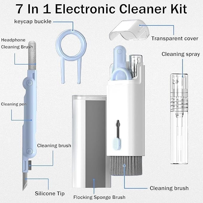 Jual 7 in 1 Electronic Cleaning Kit Keyboard Cleaning Kit with Brush ...