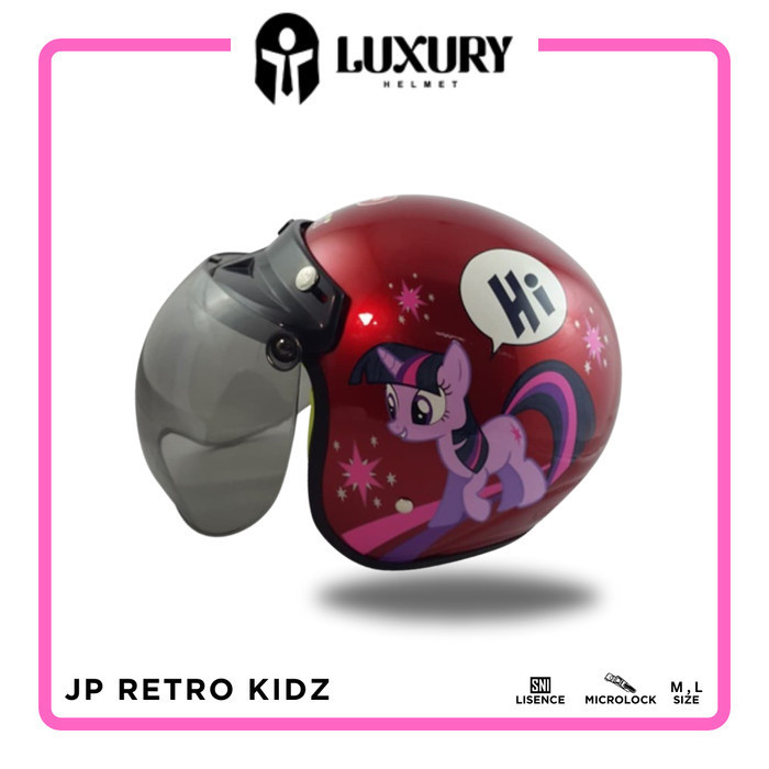 Jual Helm Anak Lucu JP Retro Kids | Shopee Indonesia