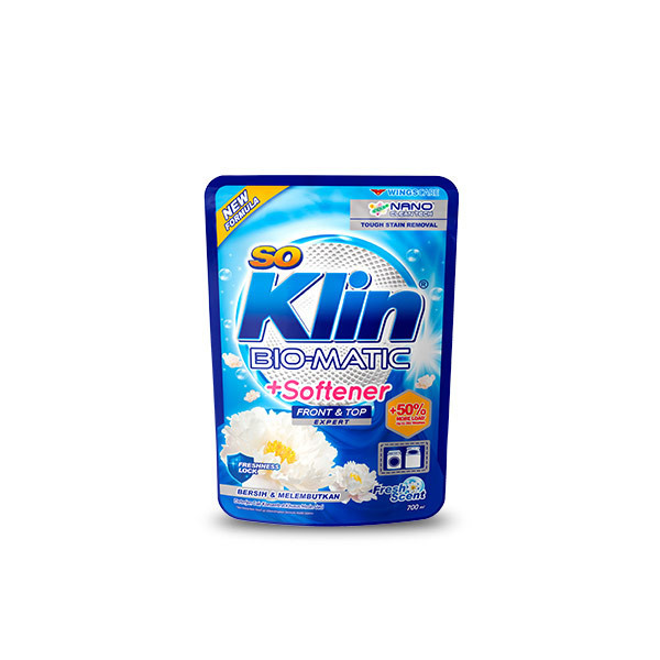 Jual SOKLIN LIQ BIO-MATIC FRESH SCENT PCH 700 | Shopee Indonesia