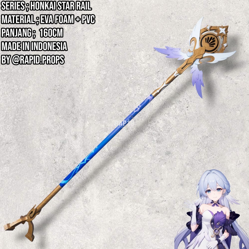Jual Robin Staff Honkai Star Rail For Cosplay | Shopee Indonesia