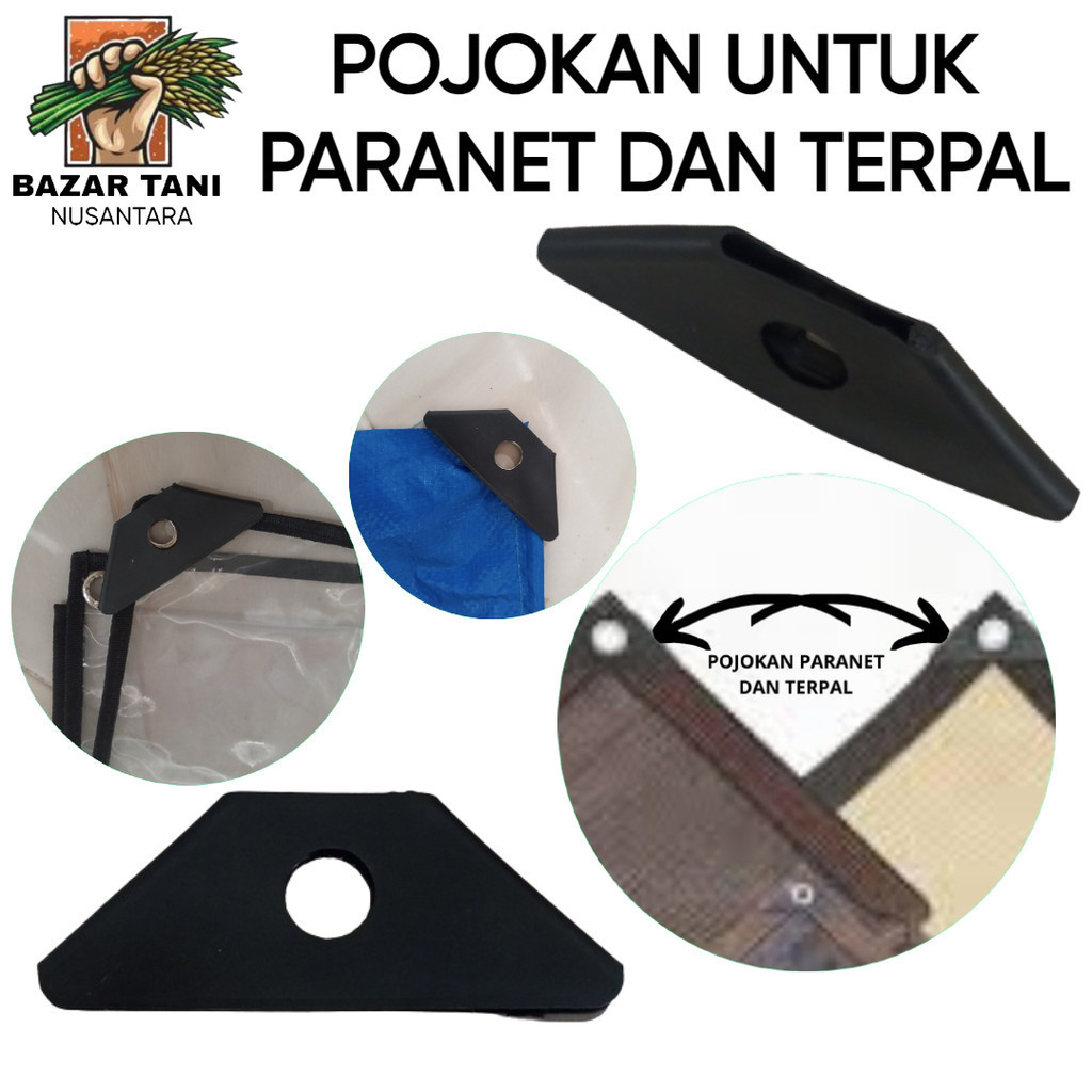 Jual sudut platik pojokan terpal klip corner | Shopee Indonesia