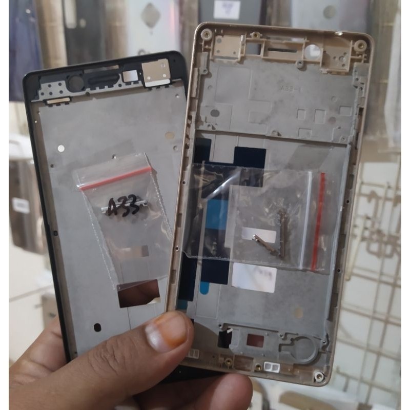 Jual FRAME BEZZEL TULANG TENGAH Oppo A33 / NEO 7 A33W TATAKAN LCD ...