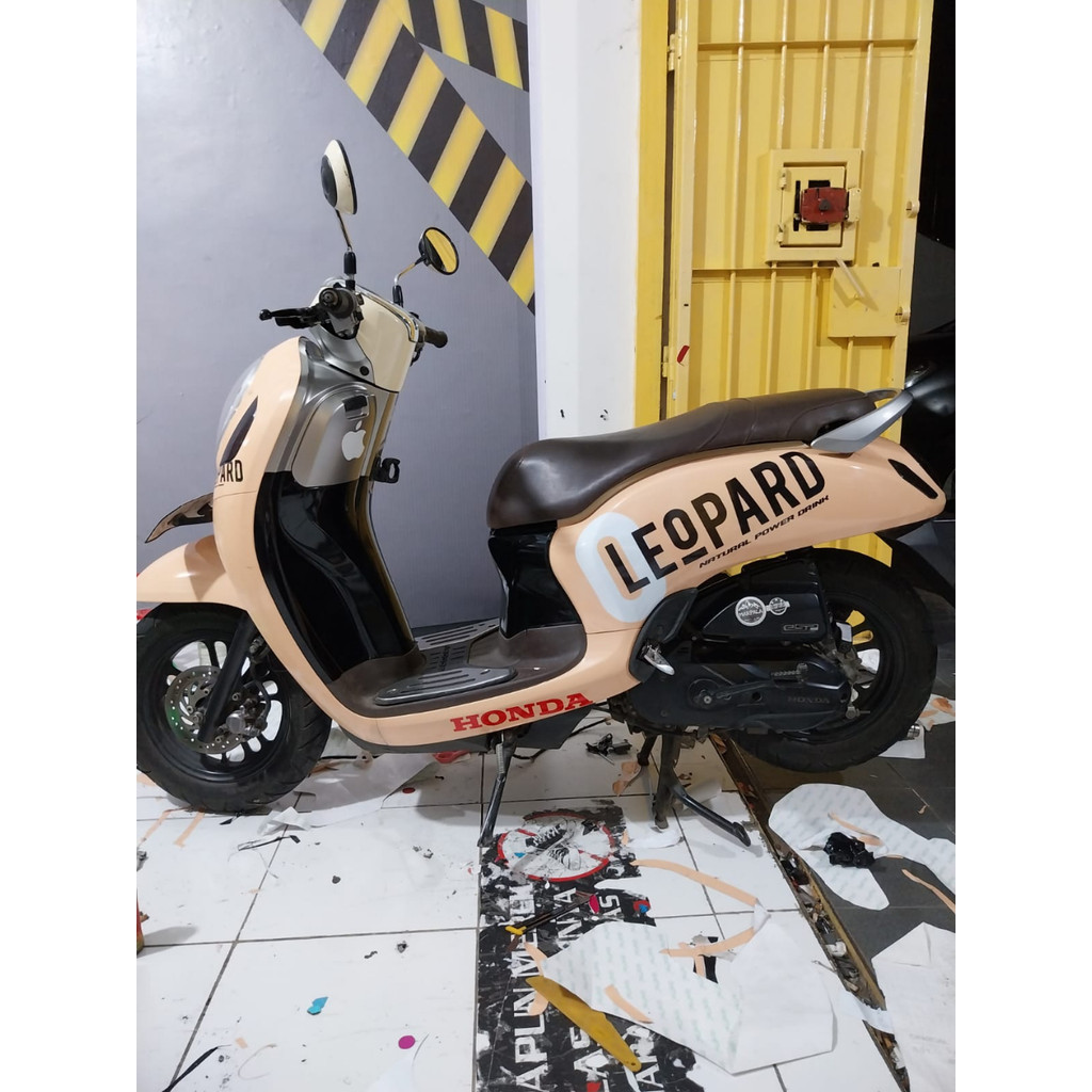 Jual Stiker Motor HONDA SCOOPY Full Body Sticker Decal SCOOPY Polos ...