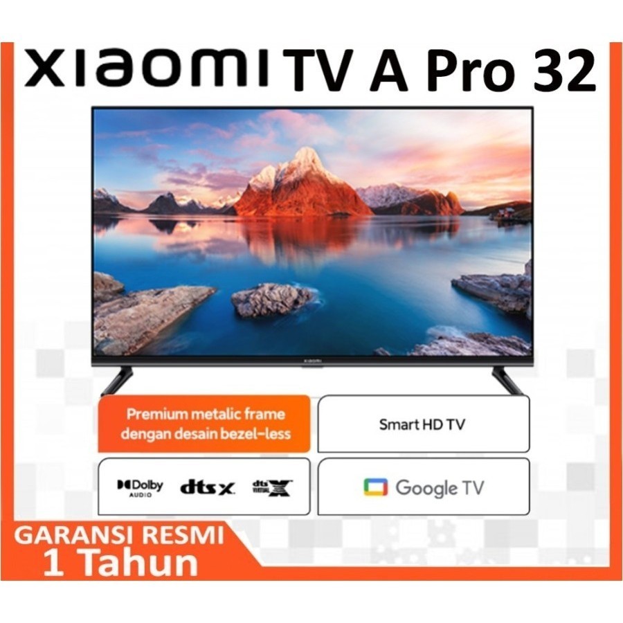 Jual Xiaomi TV A Pro 32 Inch Google TV Smart Mi Digital Series 32" 32 ...