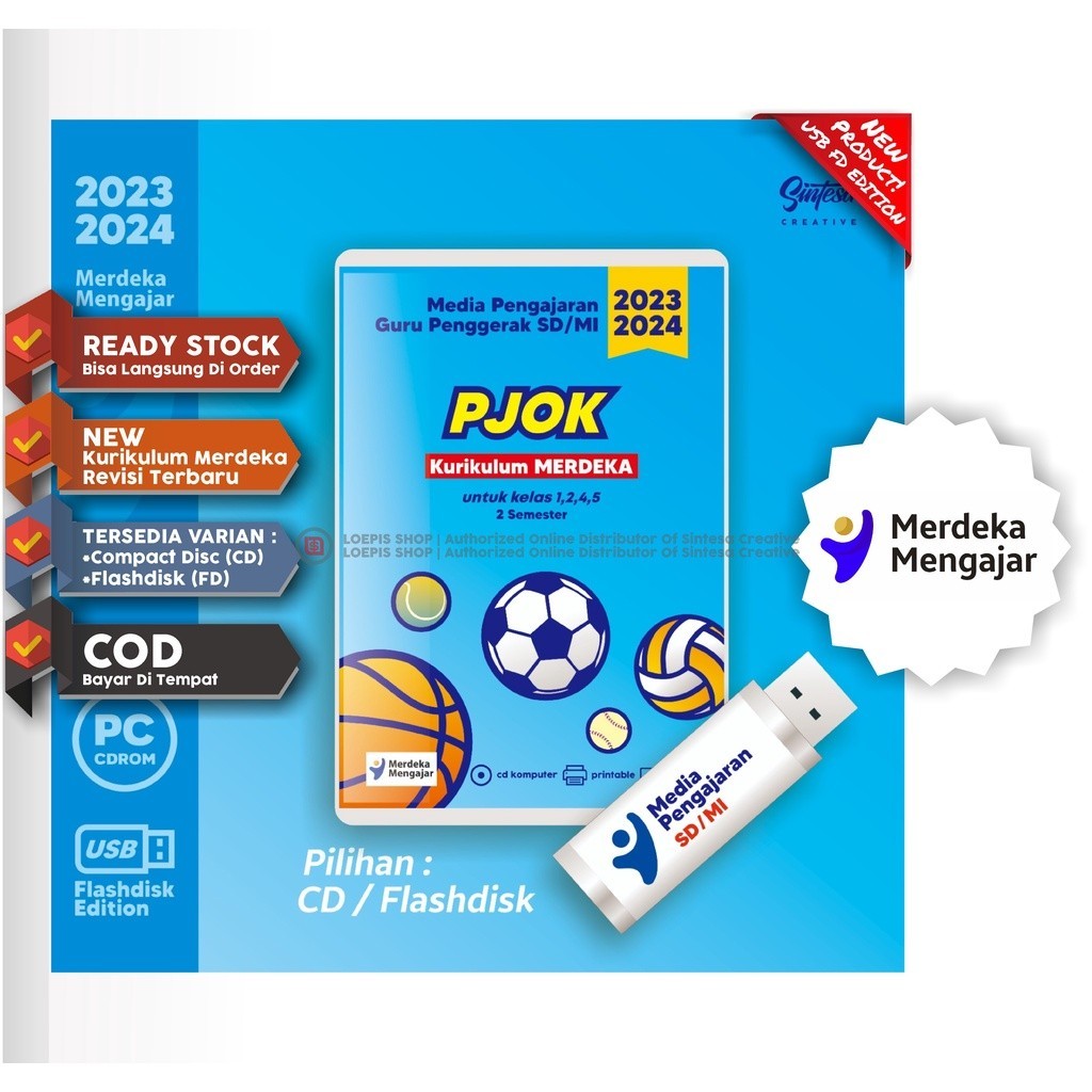 Jual CD/FD RPP MODUL AJAR KURIKULUM MERDEKA SD/MI PJOK KELAS 1245 REVISI TERBARU TA 2023-2024 ...