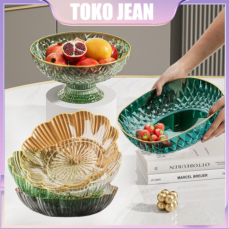 Jual Set Mangkok & Piring Mewah untuk Buah dan Makanan Ringan, Desain ...