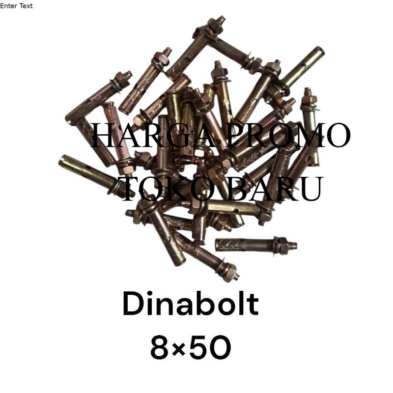 Jual EJ dinabolt 8×50 dinabolt tembok beton M8×50 | Shopee Indonesia