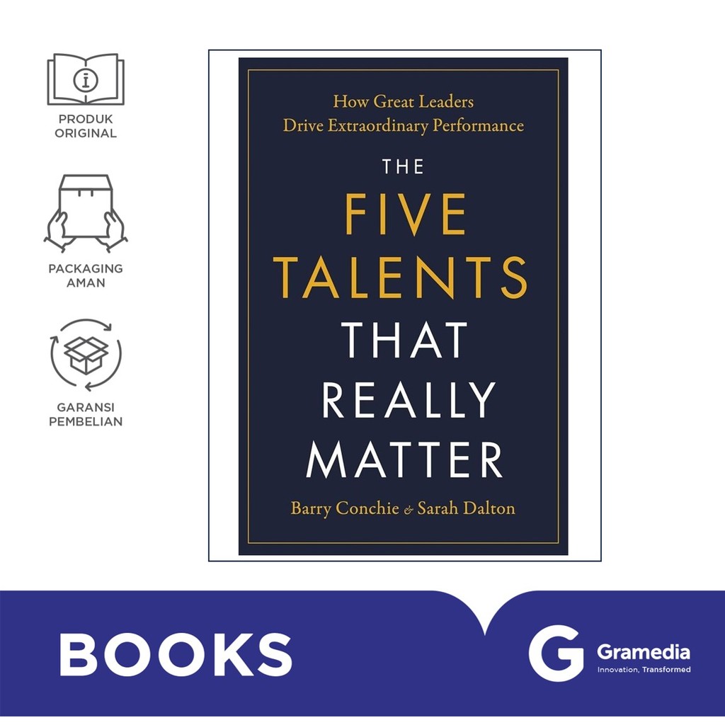 Jual The Five Talents That Really Matter ( Barry Conchie & Sarah Dalton ...
