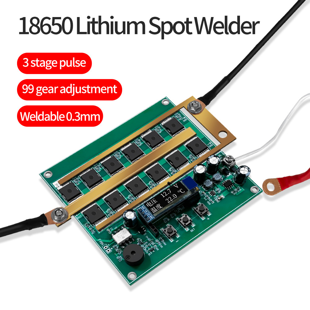 Jual 99 Gears 12V Spot Welding Machine Mini Spot Welder Module DIY PCB ...