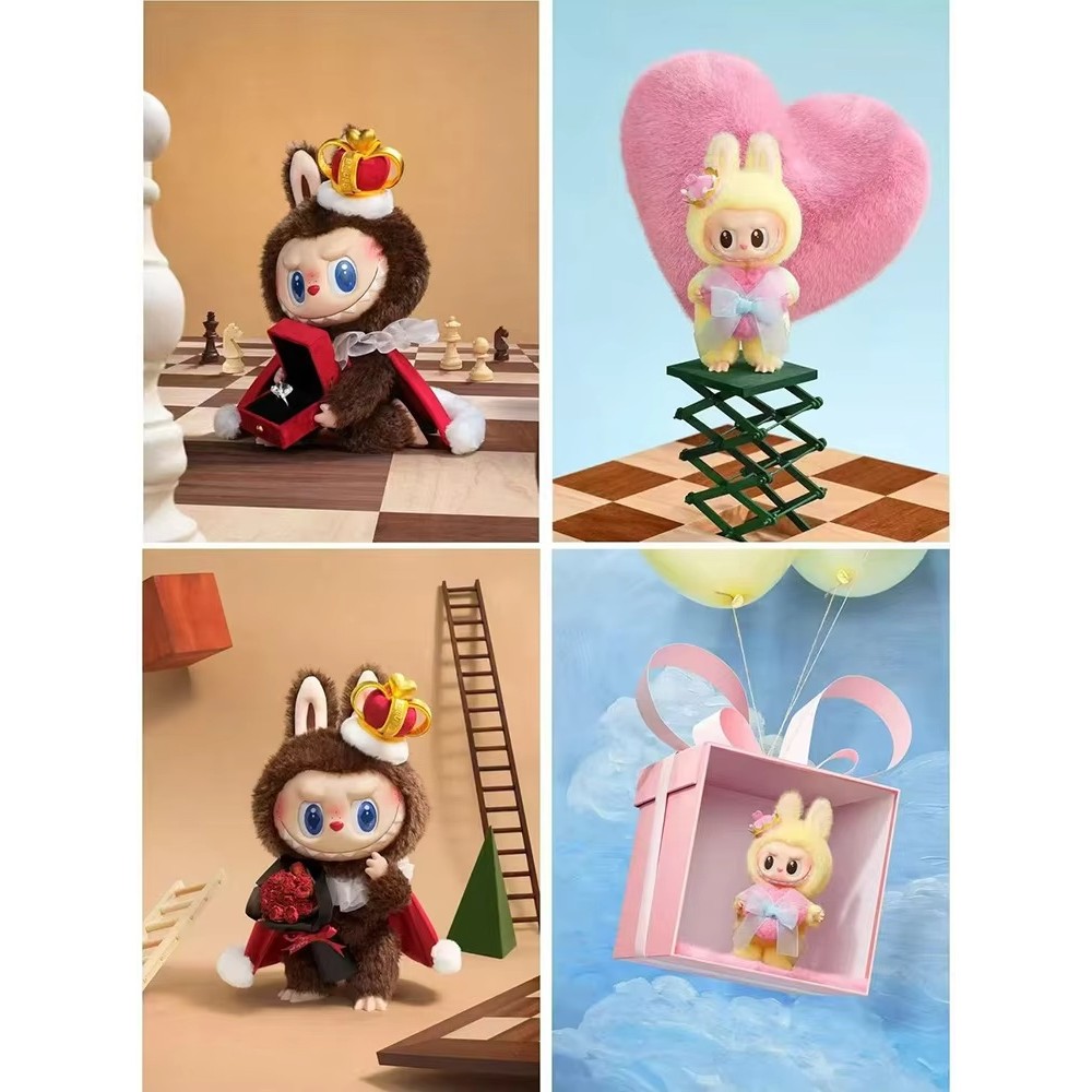 Jual 100% original Pre -sale The Monsters Labubu V3 Let‘S Checkmate ...