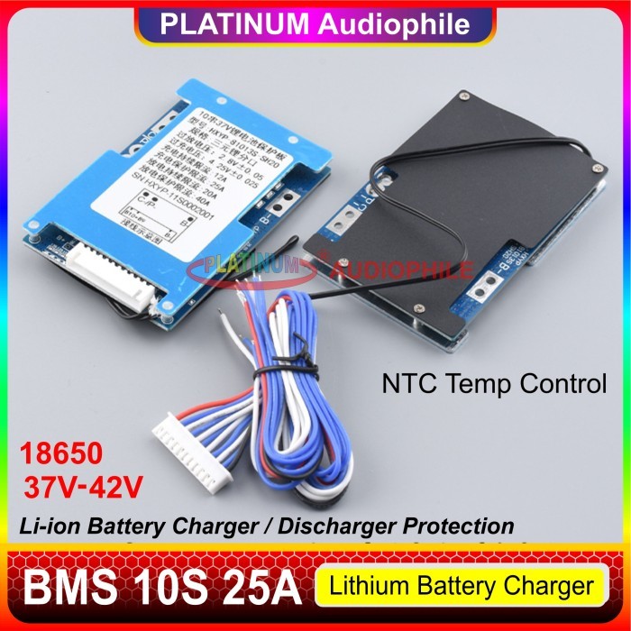 Jual JT99 BMS 10S 15A 42V 18650 Lithium Li-ion Baterai Charger ...