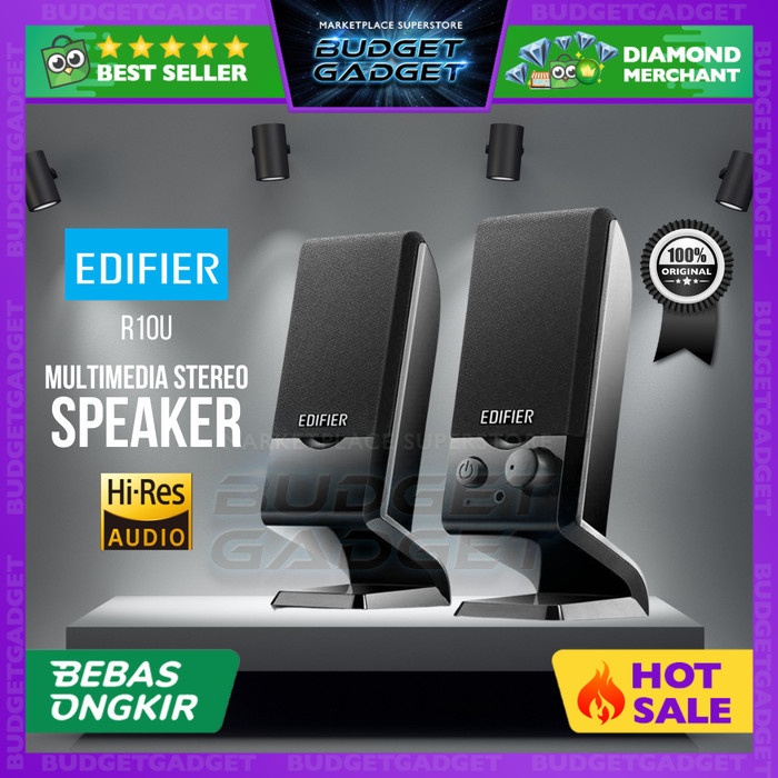 Jual Edifier Multimedia Stereo Speaker Sound System - R10U | Shopee ...