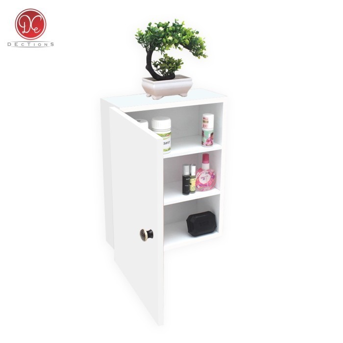 Jual Rak Lemari Kayu Kotak Penyimpanan Obat P3K Dinding 40x30cm ...