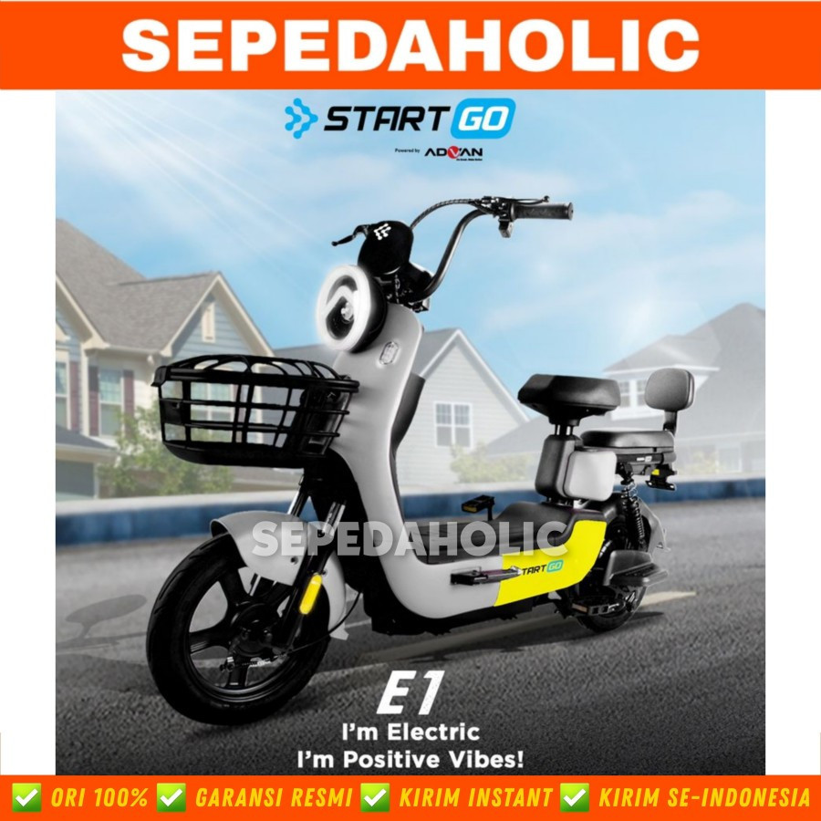 Jual Sepeda Listrik START GO E1 Electric E Bike 350 Watt | Shopee Indonesia
