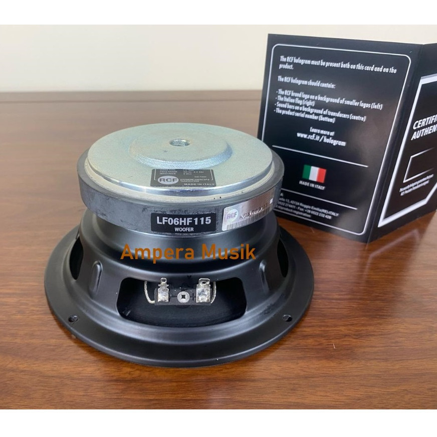 Jual Komponen Speaker RCF LF06HF115 / RCF LF 06HF115 / SPEAKER 6 INCH ...
