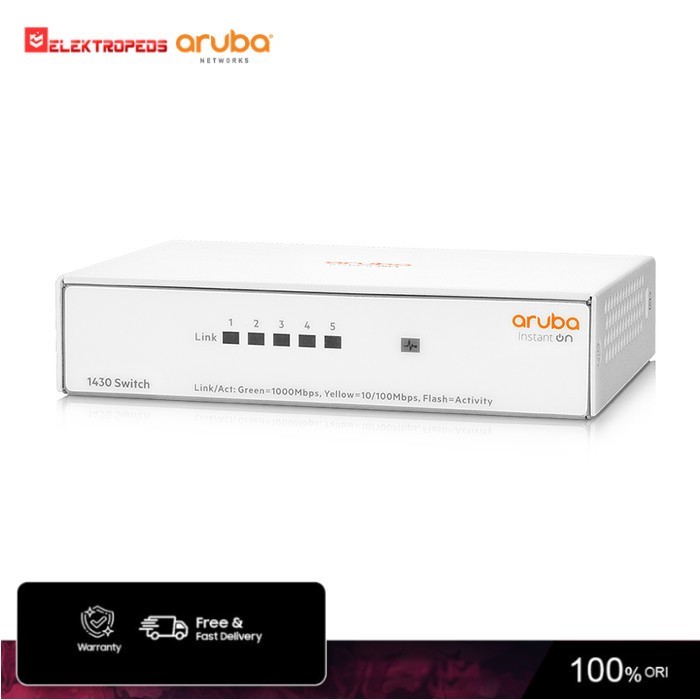Jual HPE R8R44A Aruba Instant On 1430 5G Switch - HPE Switch Aruba ...