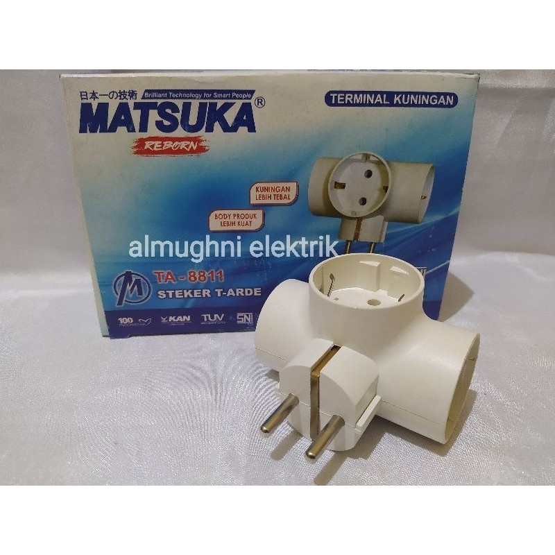Jual steker T arde MATSUKA TA-8811 T multi arde bambu | Shopee Indonesia