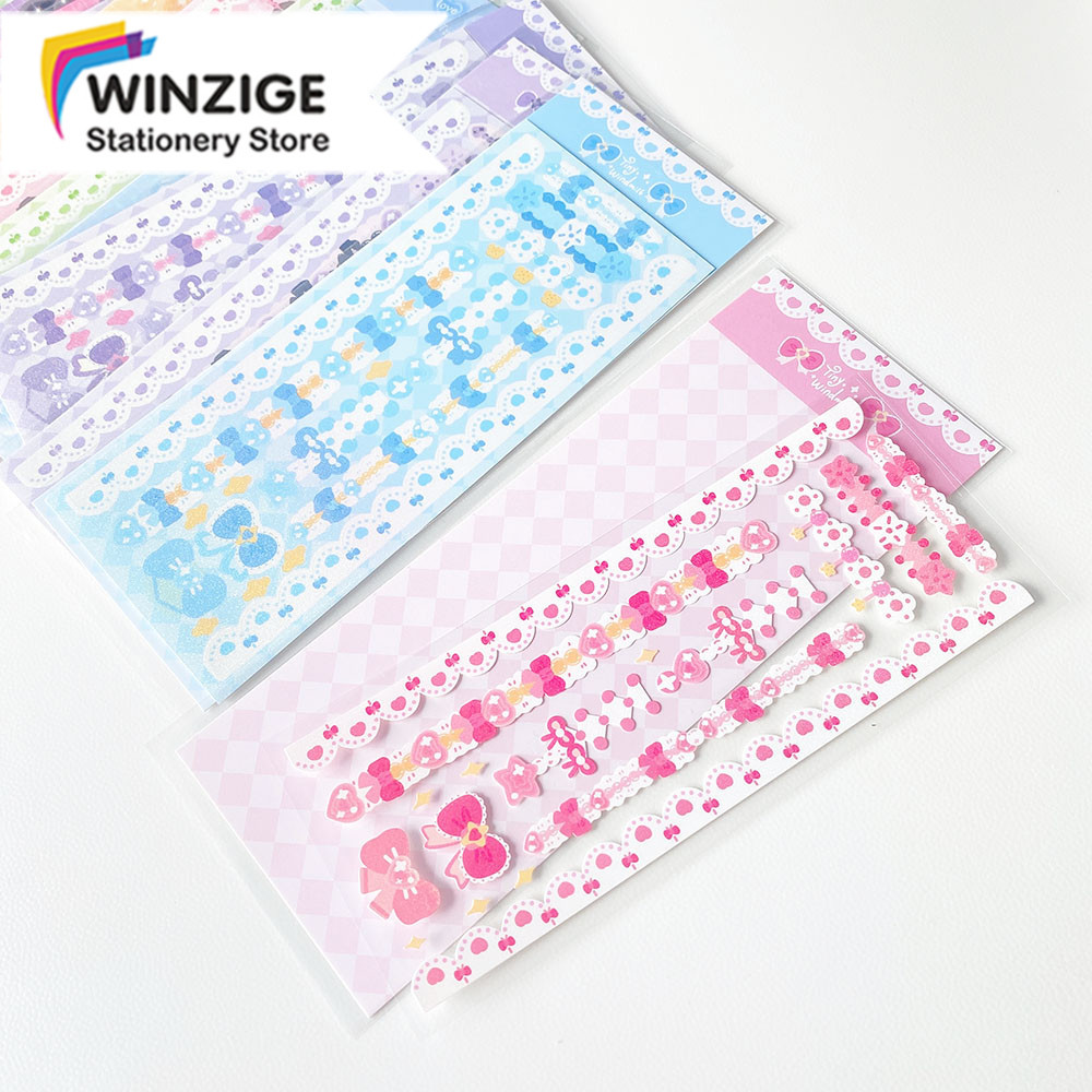 Jual Winzige Stiker Lucu Korea Photocard Toploader Decor Busur Busur ...