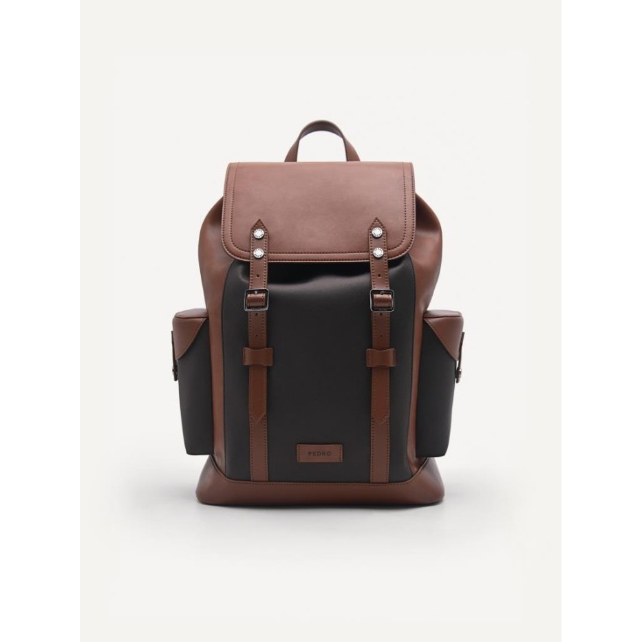 Jual PEDRO MEN Multi Compartment Backpack with Lining 1 | Shopee Indonesia