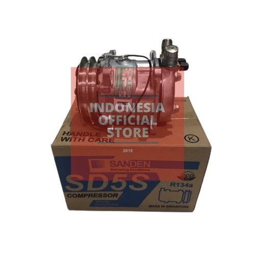 Jual Compressor Sanden 505 Asli Kompressor AC Mobil | Shopee Indonesia