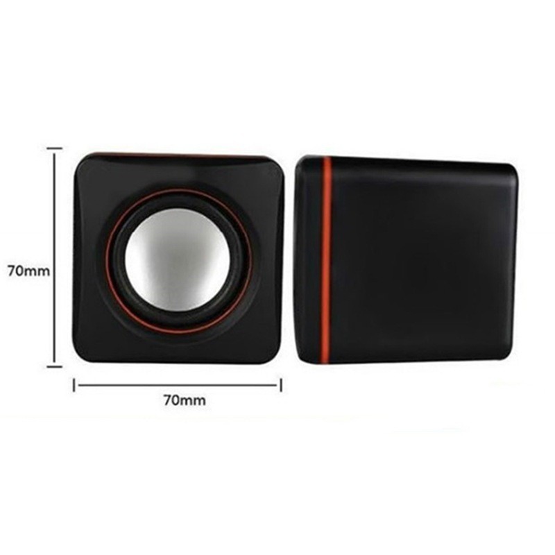 Jual Speaker Salon Mini 2.0 Multimedia dengan 2 Sisi Stereo Model 101Z ...