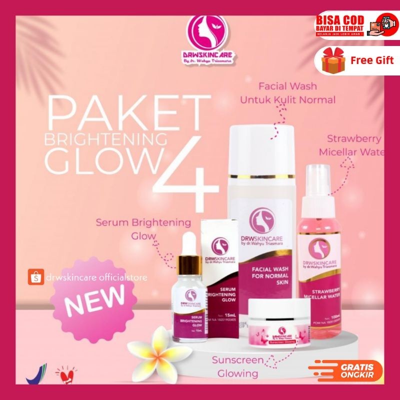 Jual Paket Brightening Glow 100ml | Shopee Indonesia