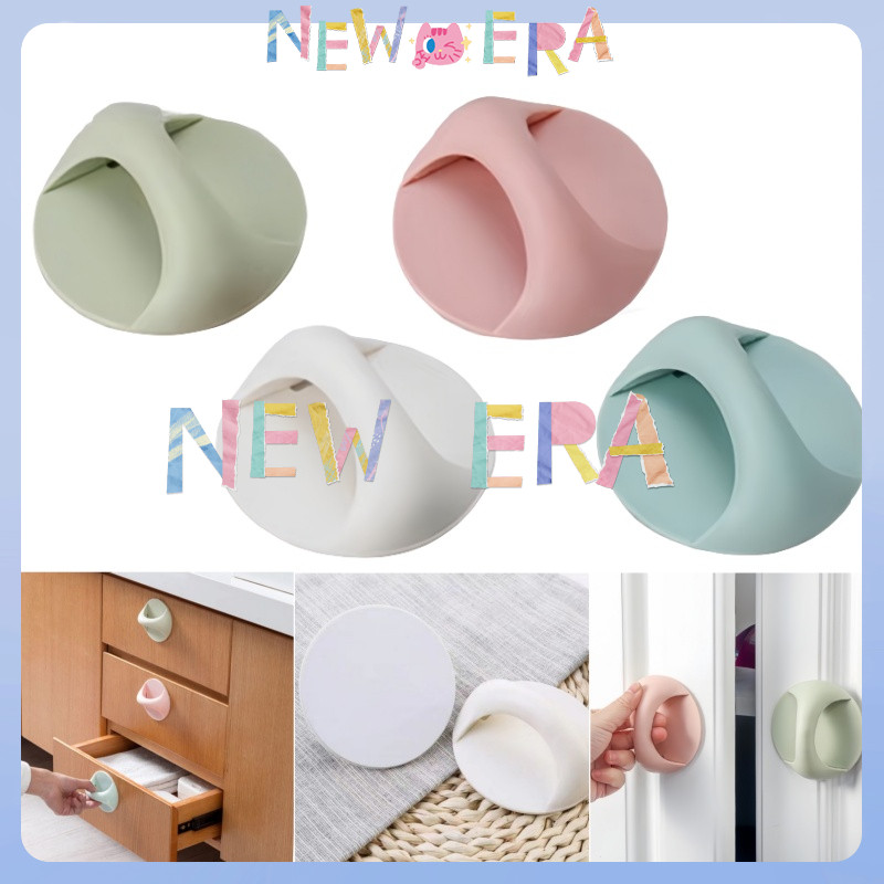 Jual NewEra 7PCS Pegangan Pintu Bulat Pegangan Pintu Tempel Lemari ...