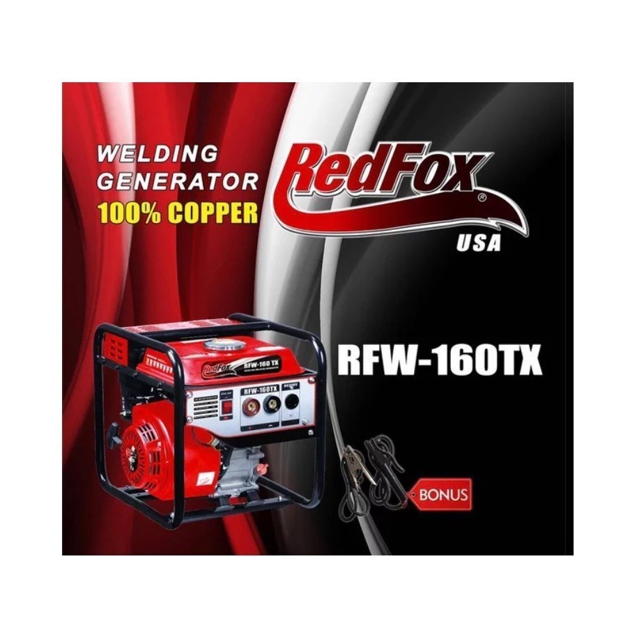 Jual MESIN LAS GENERATOR GENSET REDFOX RFW | Shopee Indonesia