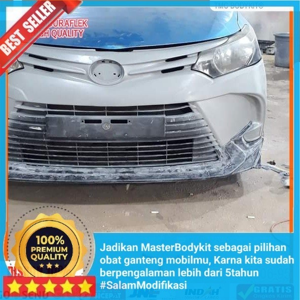 Jual Aksesoris Bemper Mobil paket upgrade bumper depan vios gen3 ...