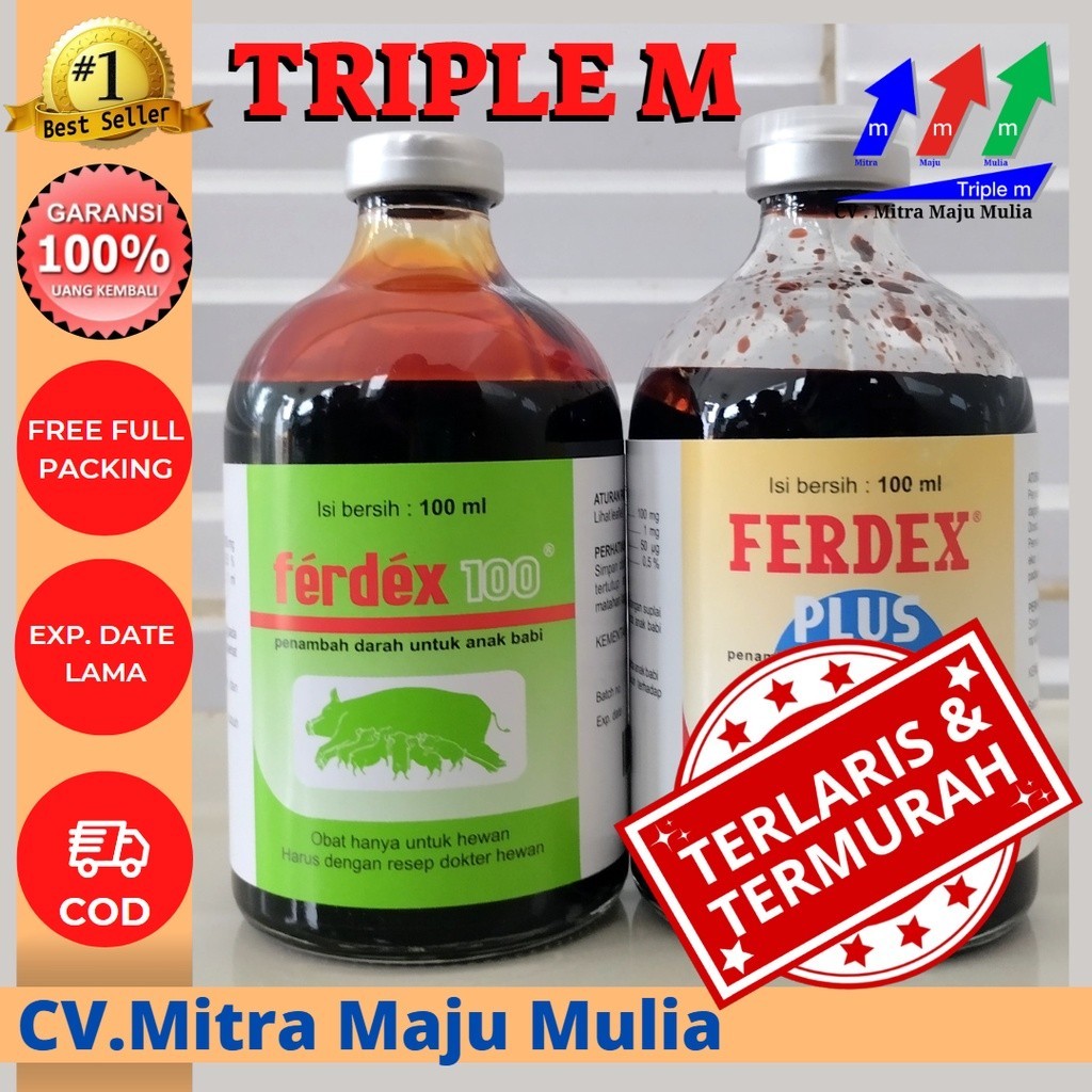 Jual FERDEX 100 ml FERDEX PLUS 100 ml Penambah Darah Anak Babi Zat Besi ...