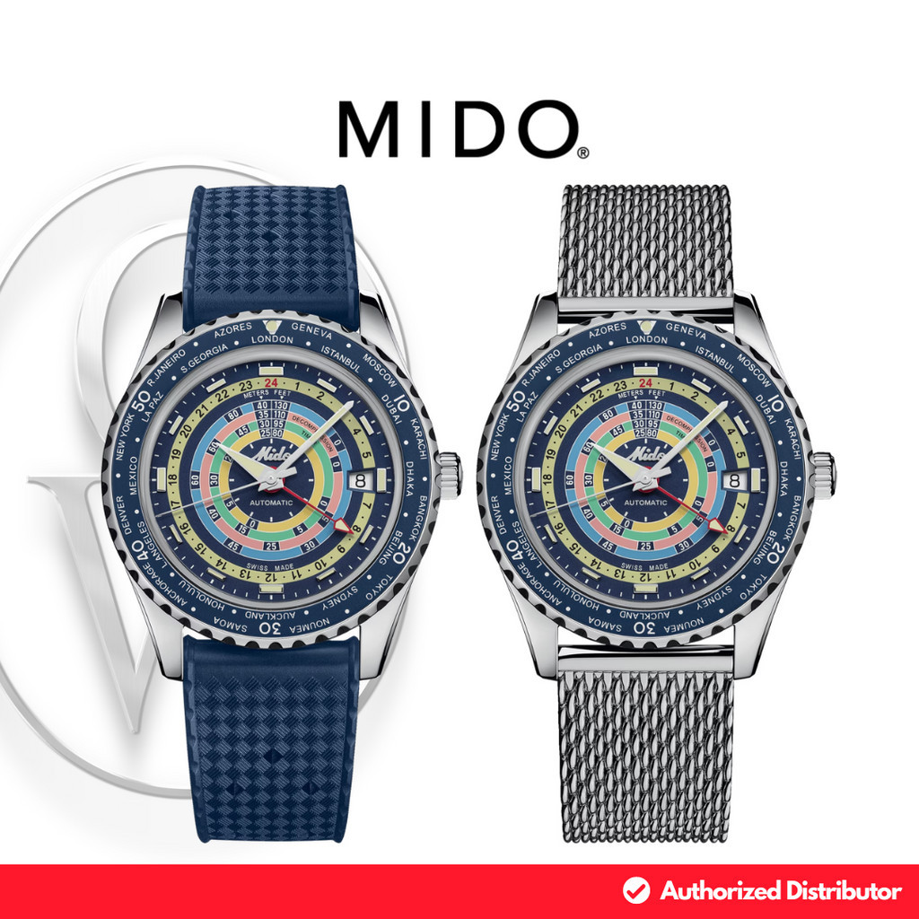 Jual Jam Tangan Pria MIDO M0268291704100 Ocean Star Decompression ...
