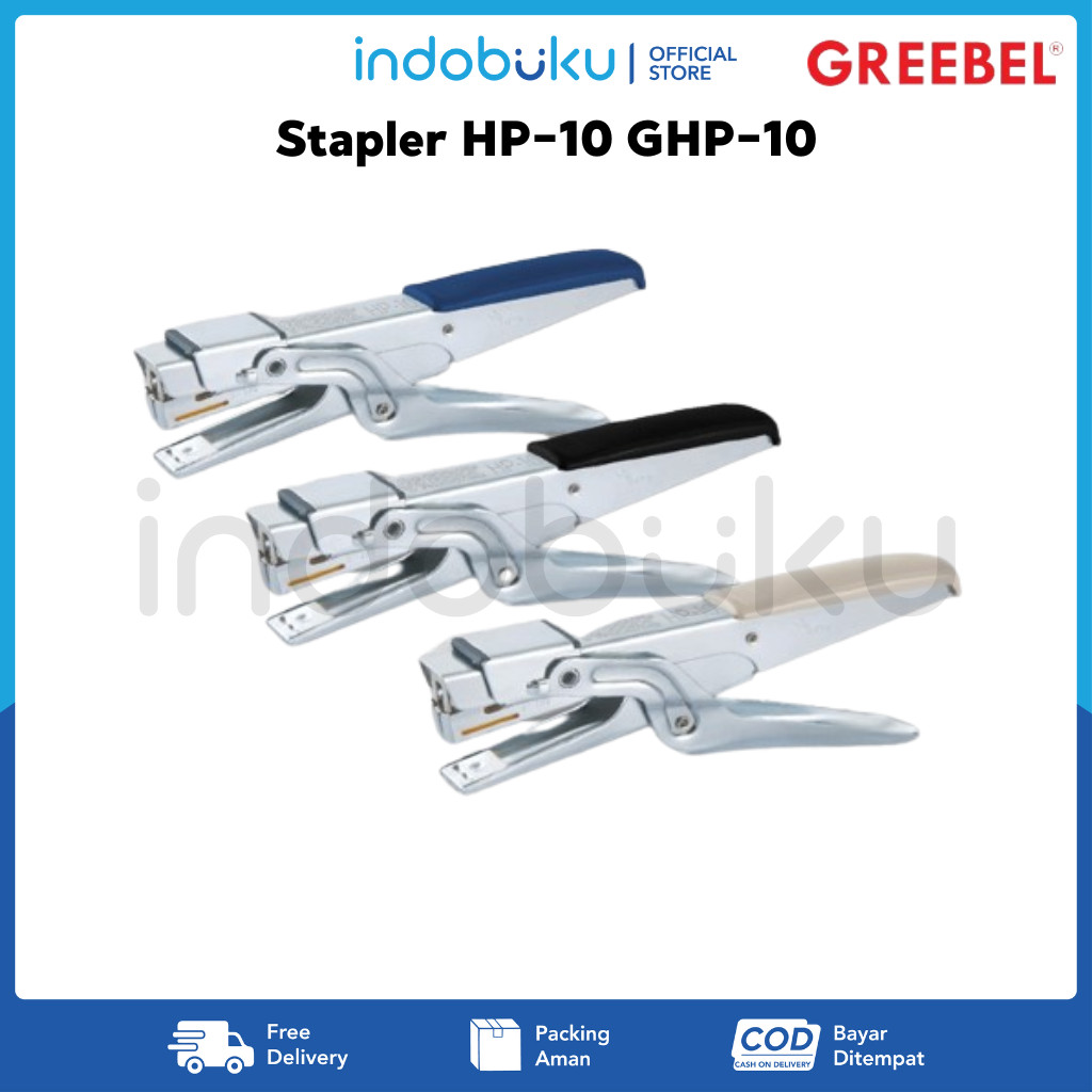 Jual Stapler Greebel HP-10 / Staples Greebel HP-10 GHP-10 | Shopee ...