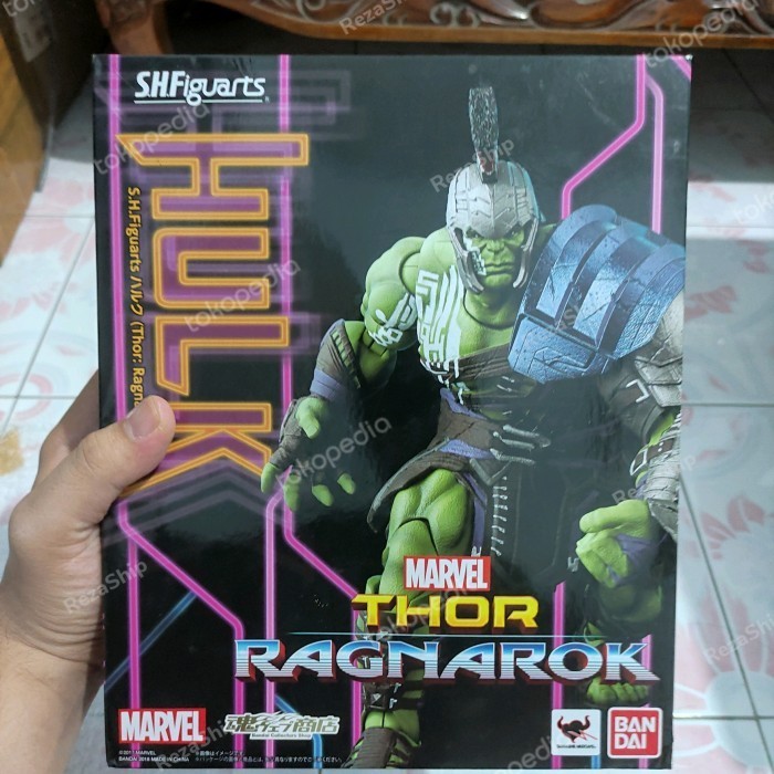 Jual Shf Hulk gladiator thor ragnarok bandai original marvel | Shopee ...