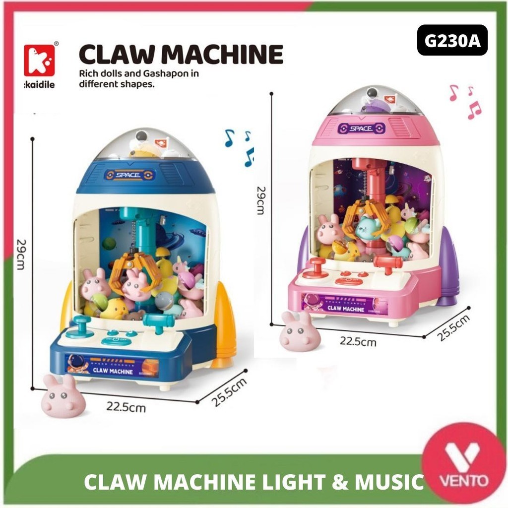 Jual [VENTO]Mainan Anak Mesin Capit Boneka Mainan Mesin Tangkap Boneka ...