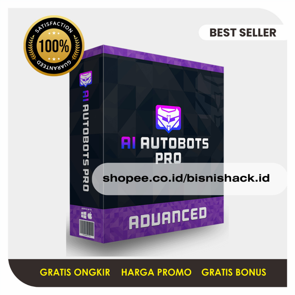 Jual AI AUTOBOTS SOFTWARE MEMBUAT BOT SENDIRI DENGAN AI LIFETIME AKSES ...