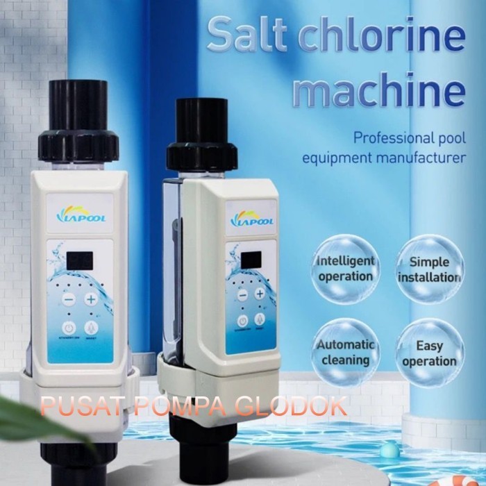 Jual Salt Chlorinator Emaux EC 20G Mesin Garam Klorinator Kolam Renang | Shopee Indonesia