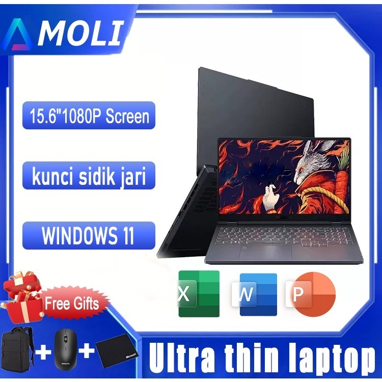 Jual AMOLI 【Ready Stock 】2024 Laptop Baru Layar HD 15.6 inci SSD ...