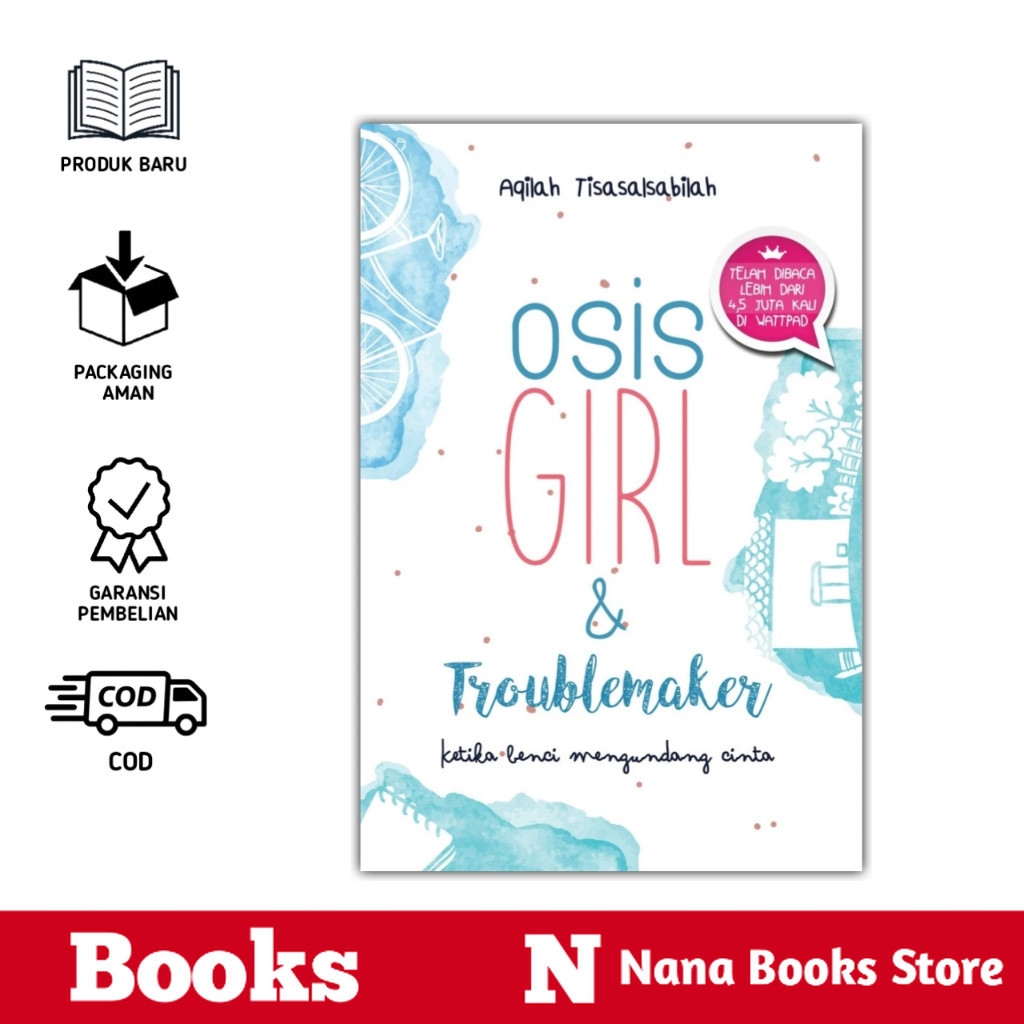 Jual Coconutbooks - Osis Girl & Troublemaker Nana Book Store | Shopee ...