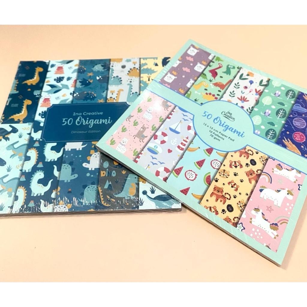 Jual [1 Pack / 50 Lembar] 15x15 cm - Origami Paper / Kertas Origami 10 ...