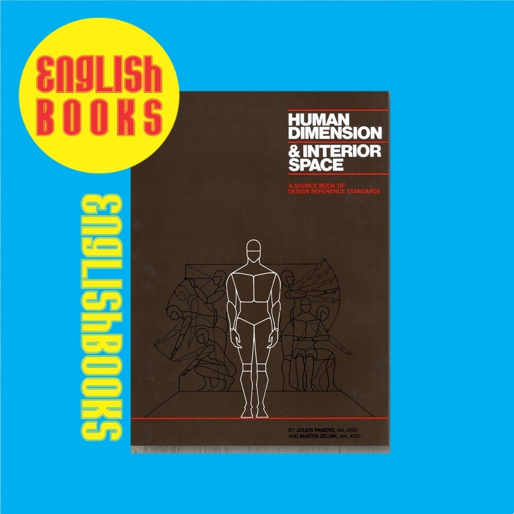 Jual Human Dimension and Interior Space - Julius Panero (English ...