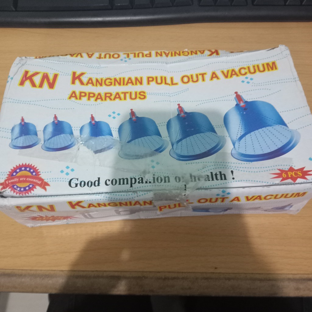 Jual Kop Angin Lengkap ISI 6 CUP Alat Bekam Untuk Mengobati Masuk Angin ...