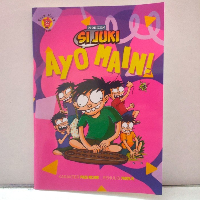 Jual buku anak si juki ayo main permainan tradisional pionicon elex ...